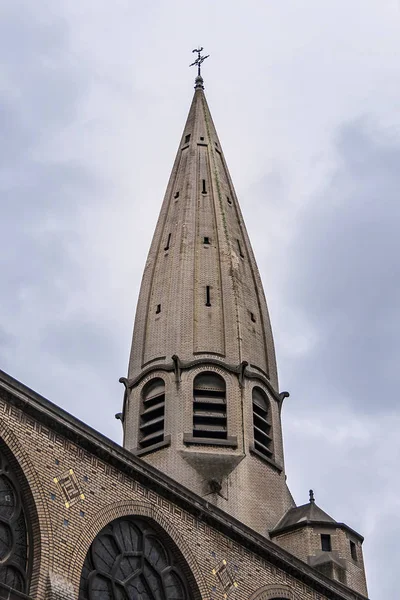 View of Saint-Leon church. Saint-Leon is a parish church located in the ...