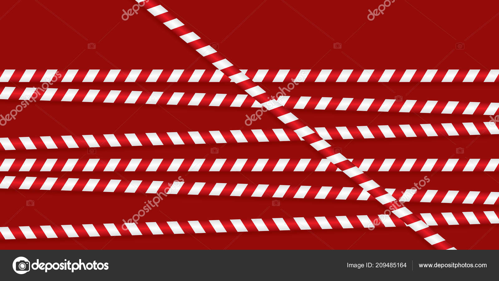 Red And White Danger