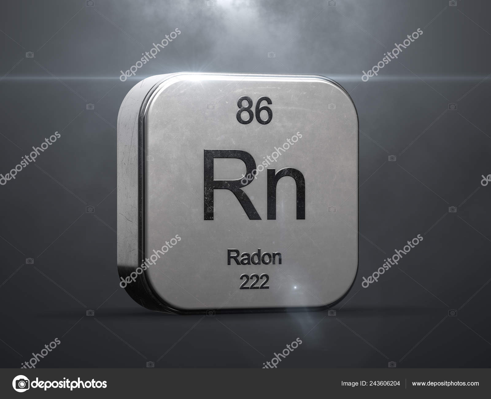 Radon Element Periodic Table