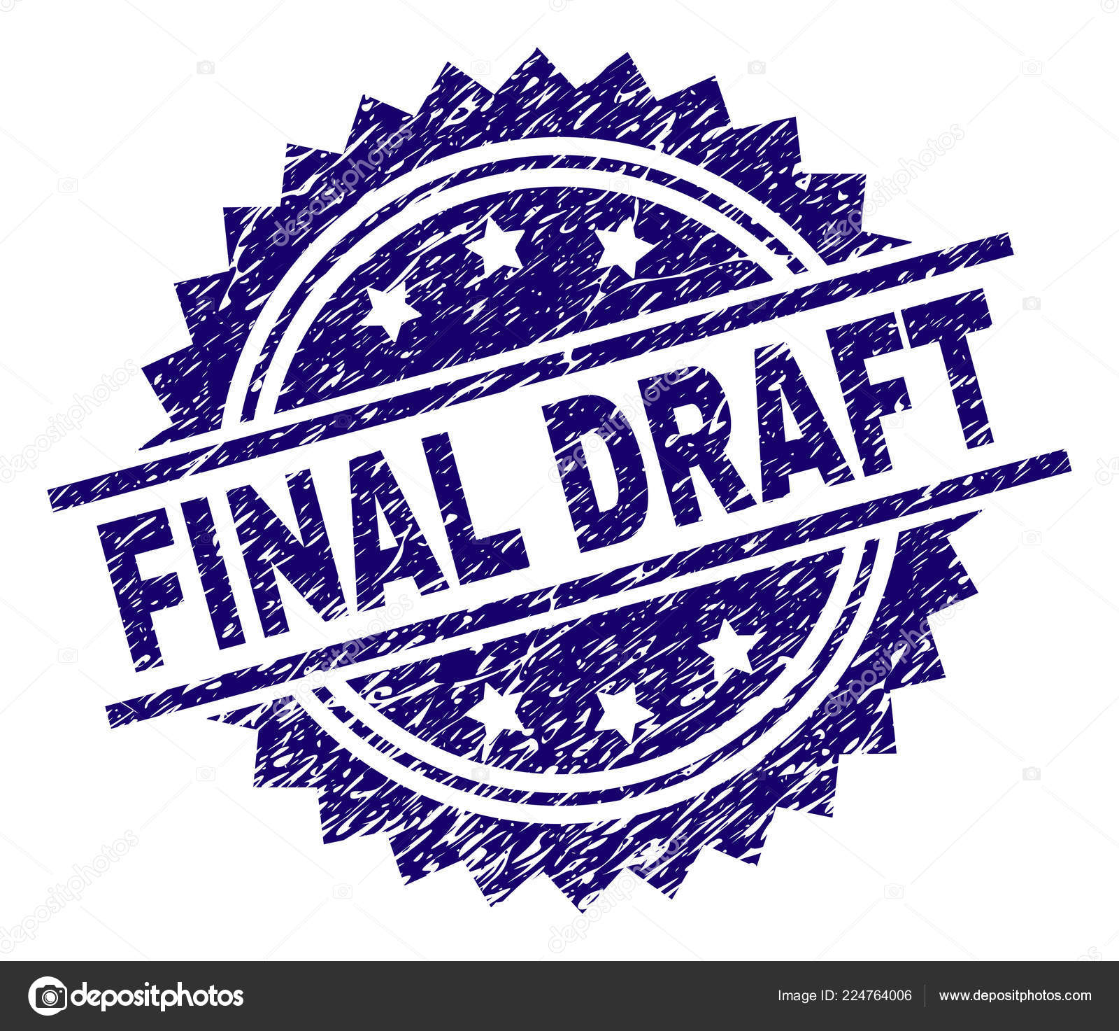 Scratched Textured FINAL DRAFT Stamp Seal — Stock Vector ... Scratched Textured FINAL DRAFT Stamp Seal — Stock Vector ...