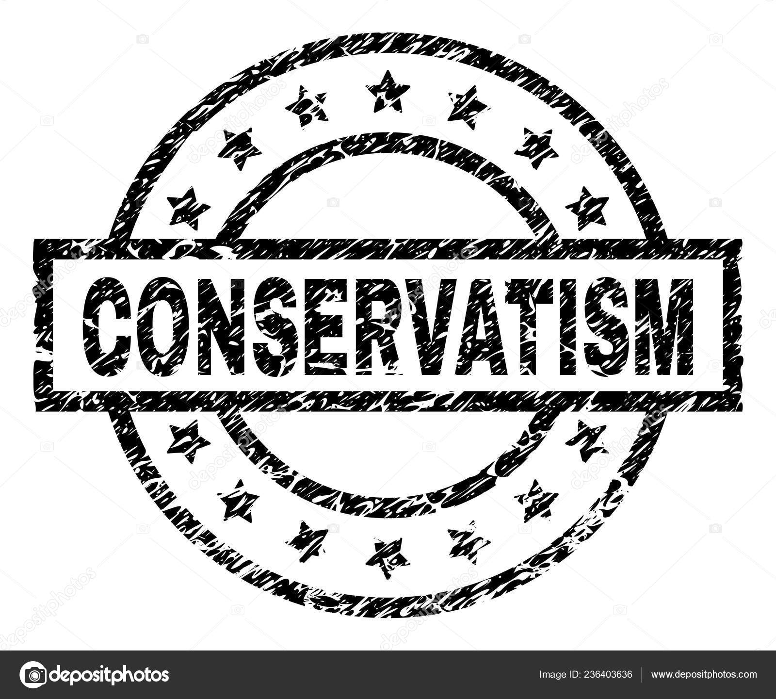 Grunge Textured CONSERVATISM Stamp Seal Stock Vector Image by ...