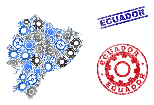 Ecuador logo imágenes de stock de arte vectorial | Depositphotos