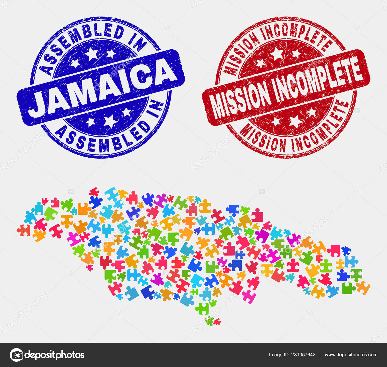 Module Jamaica Map and Scratched Assembled and Mission Incomplete ...