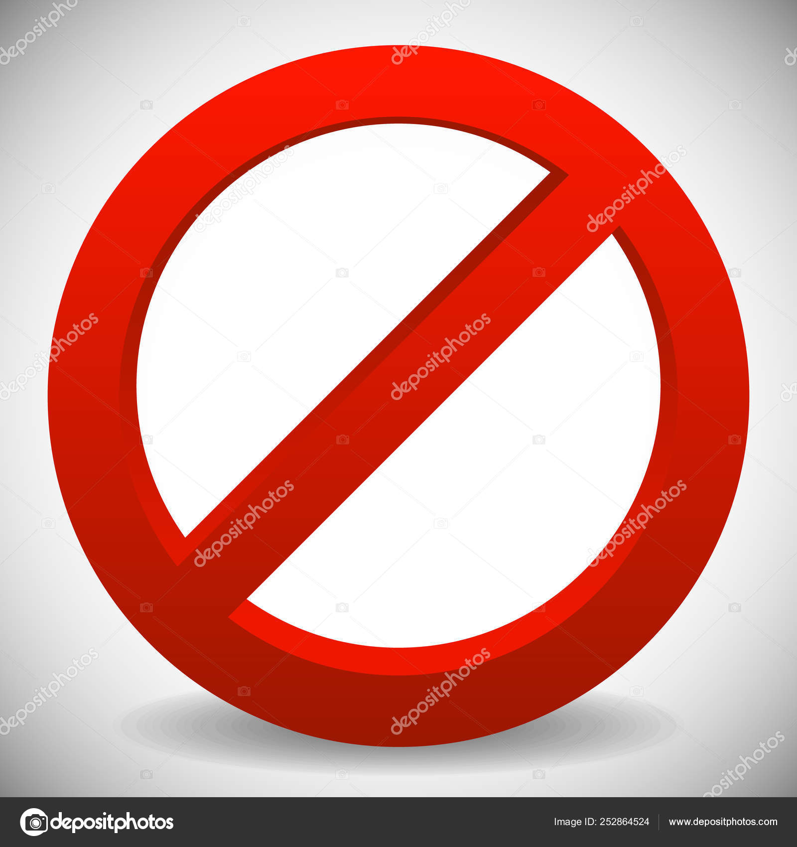 Deny, do not, prohibition sign. Restriction, no entry, no way ve ...