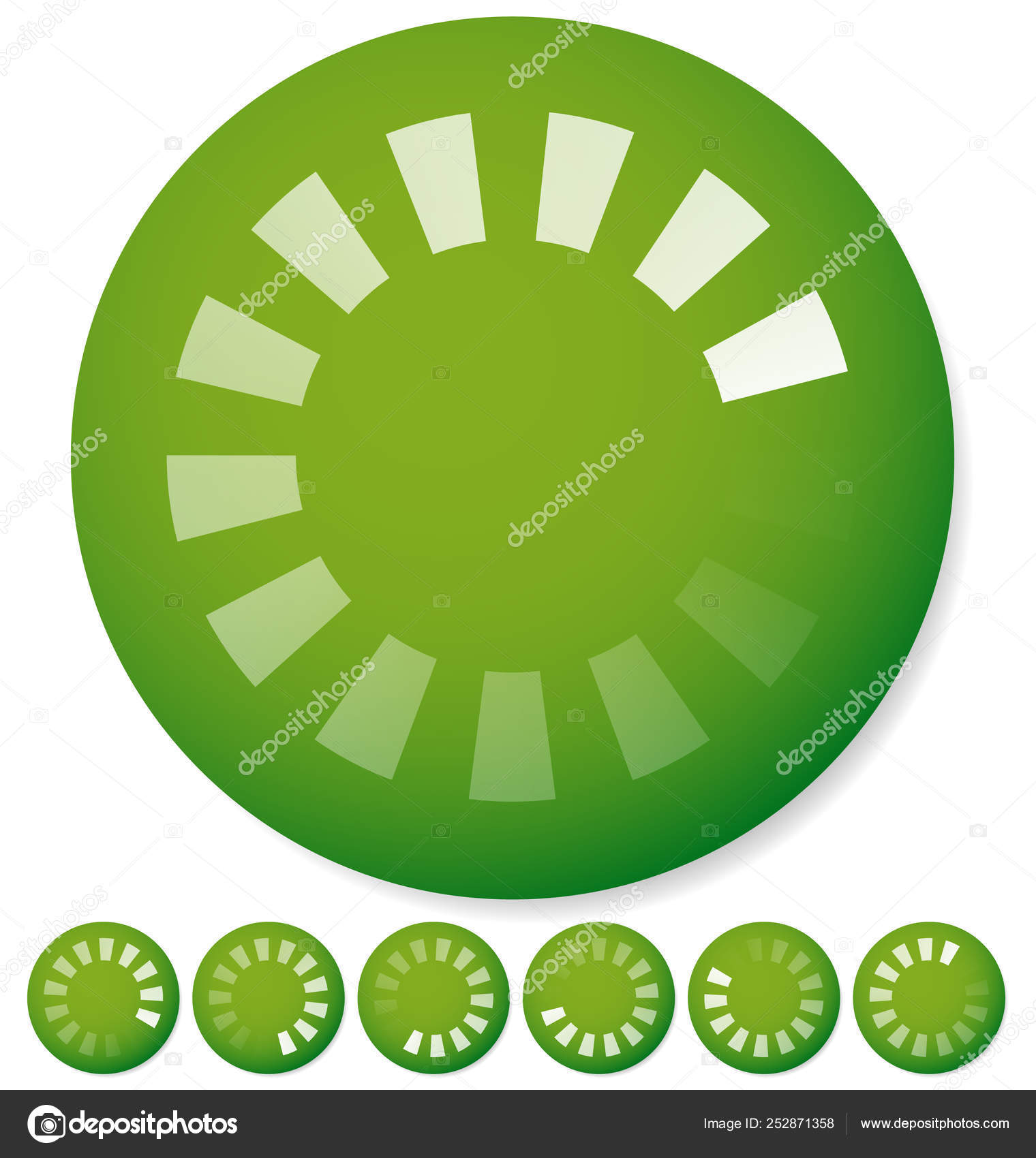 Round preloader, buffer shape, circular progress indicator — Stock ... Round preloader, buffer shape, circular progress indicator — Stock ...