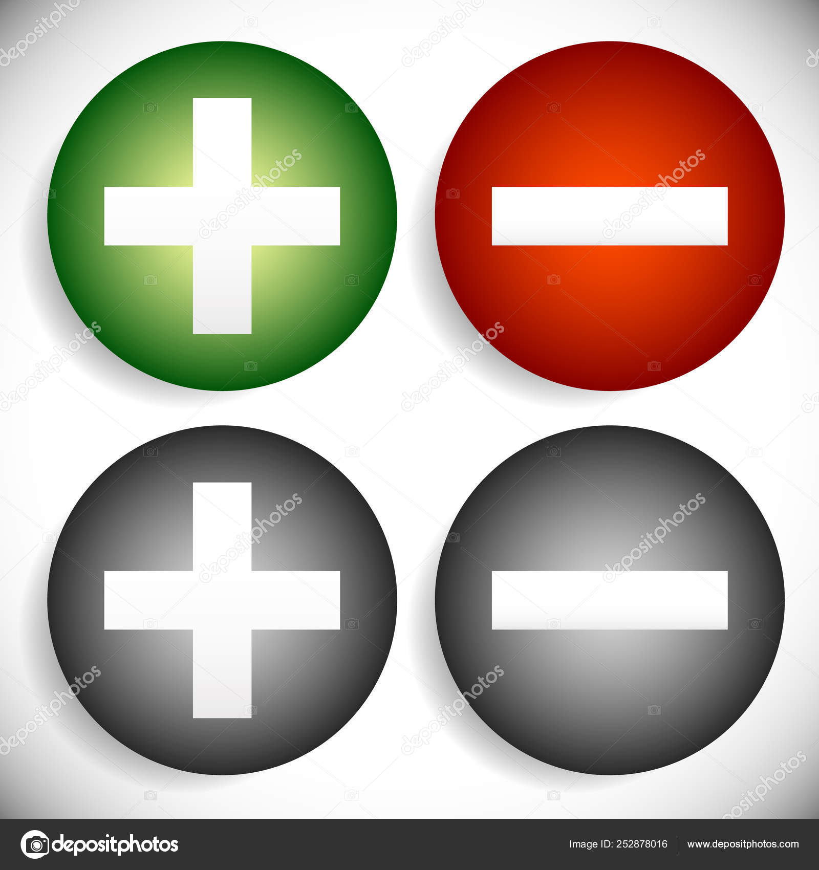 Plus Minus Symbol Icon