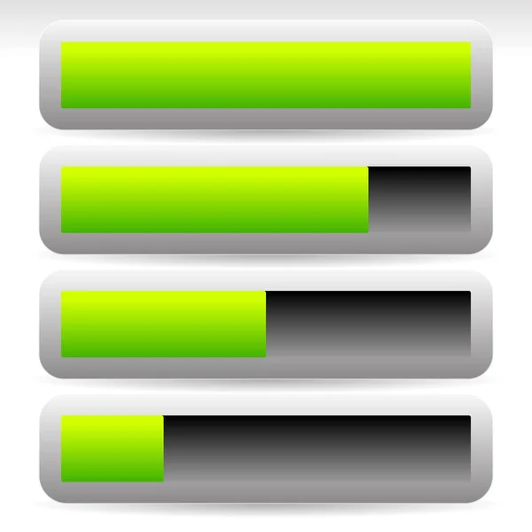 Horizontal Progress, Loading Bars. Meters, Level Indicators. Stock ...