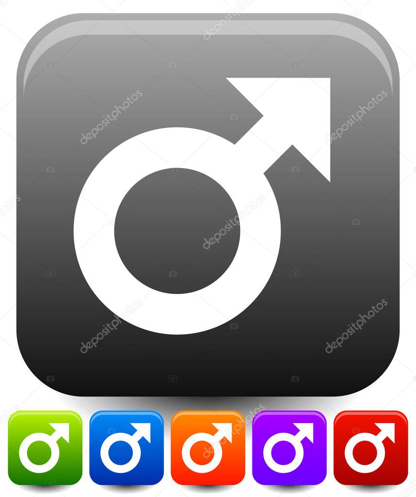 Hombre, símbolo de hombre, signo. Icono del vector. (eps 10) 2022