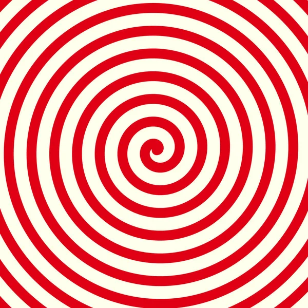 Red white round abstract vortex hypnotic spiral wallpaper. — Stock ...