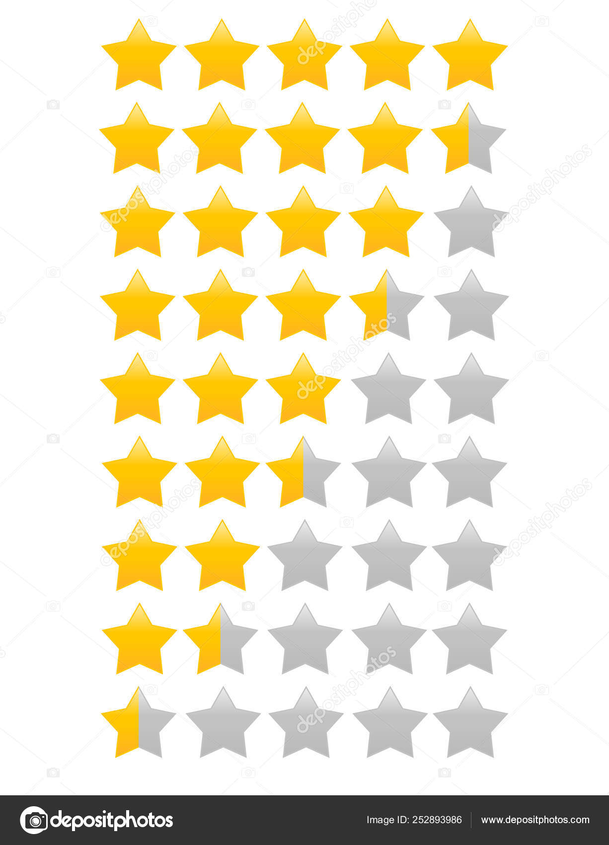Five Pointed Star White — Stock Photo © vectorguy #252893986