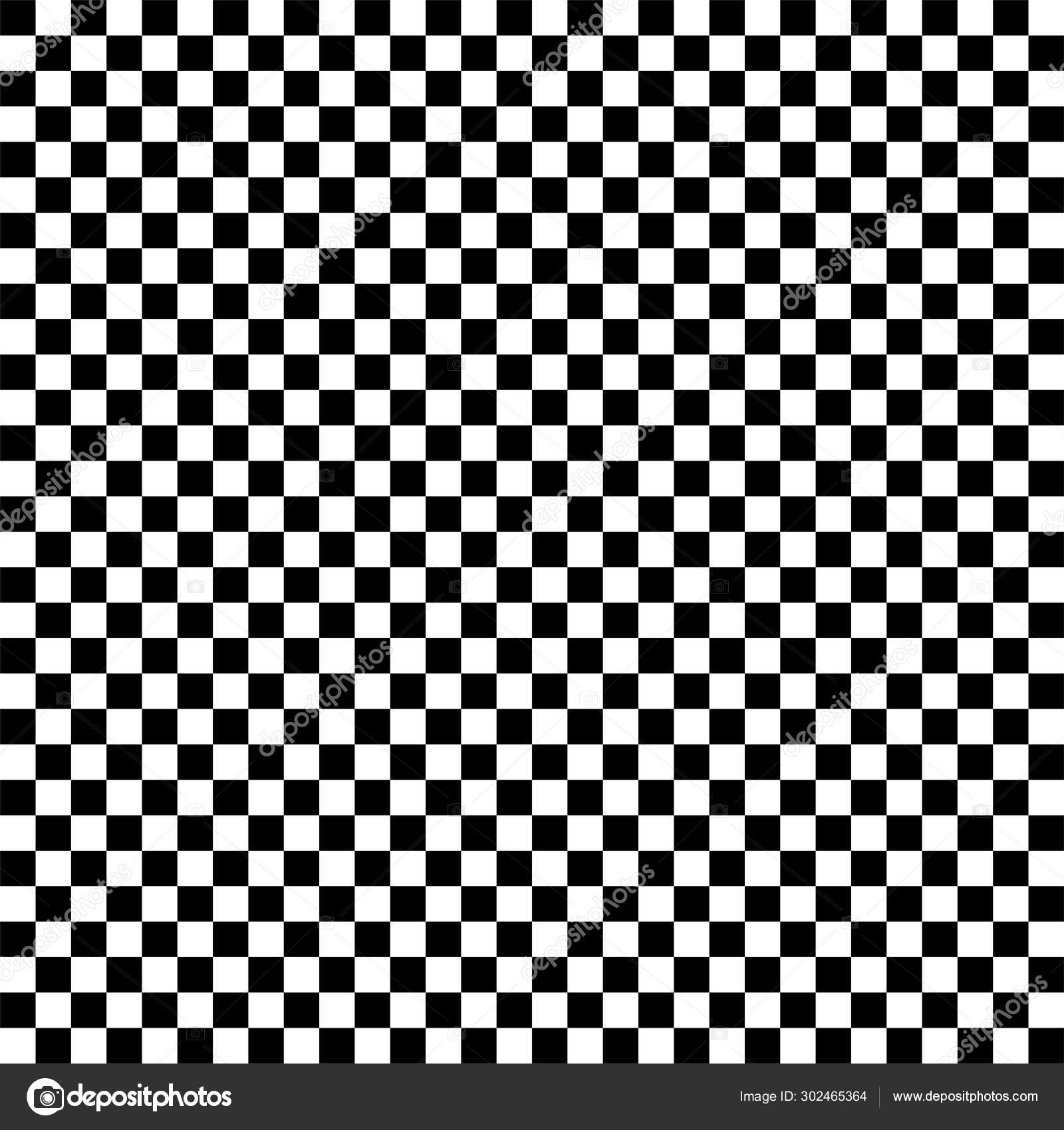 Checkered, chequered seamless pattern. Chess squares repeatable Stock ...