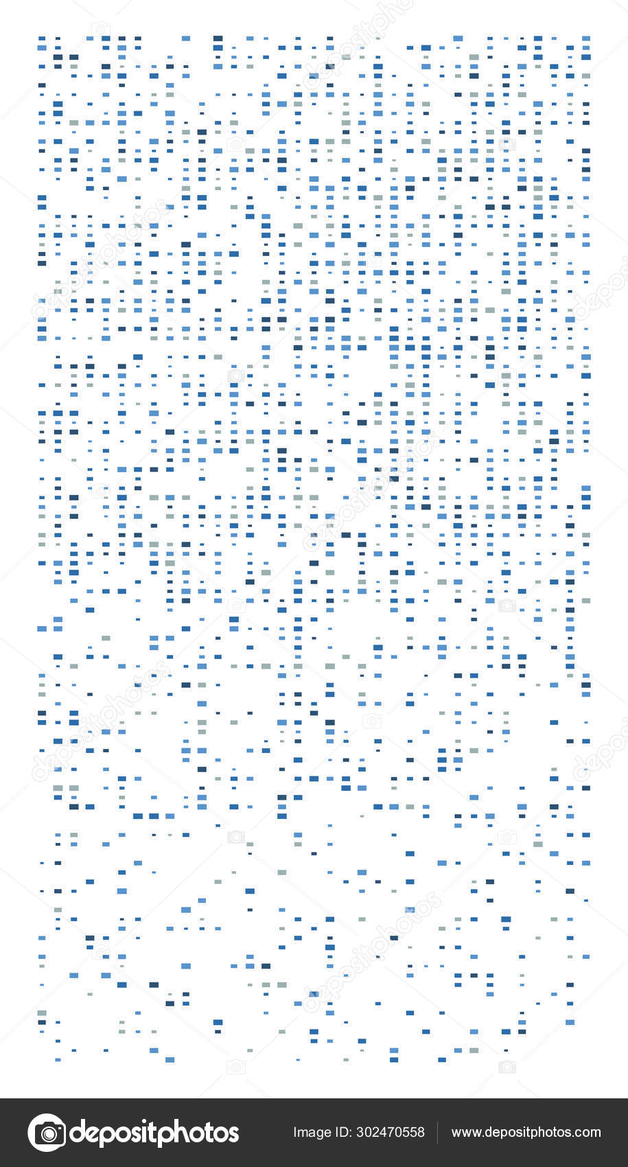 Random squares mosaic pattern. Pixelated, fragmentation halftone Stock ...