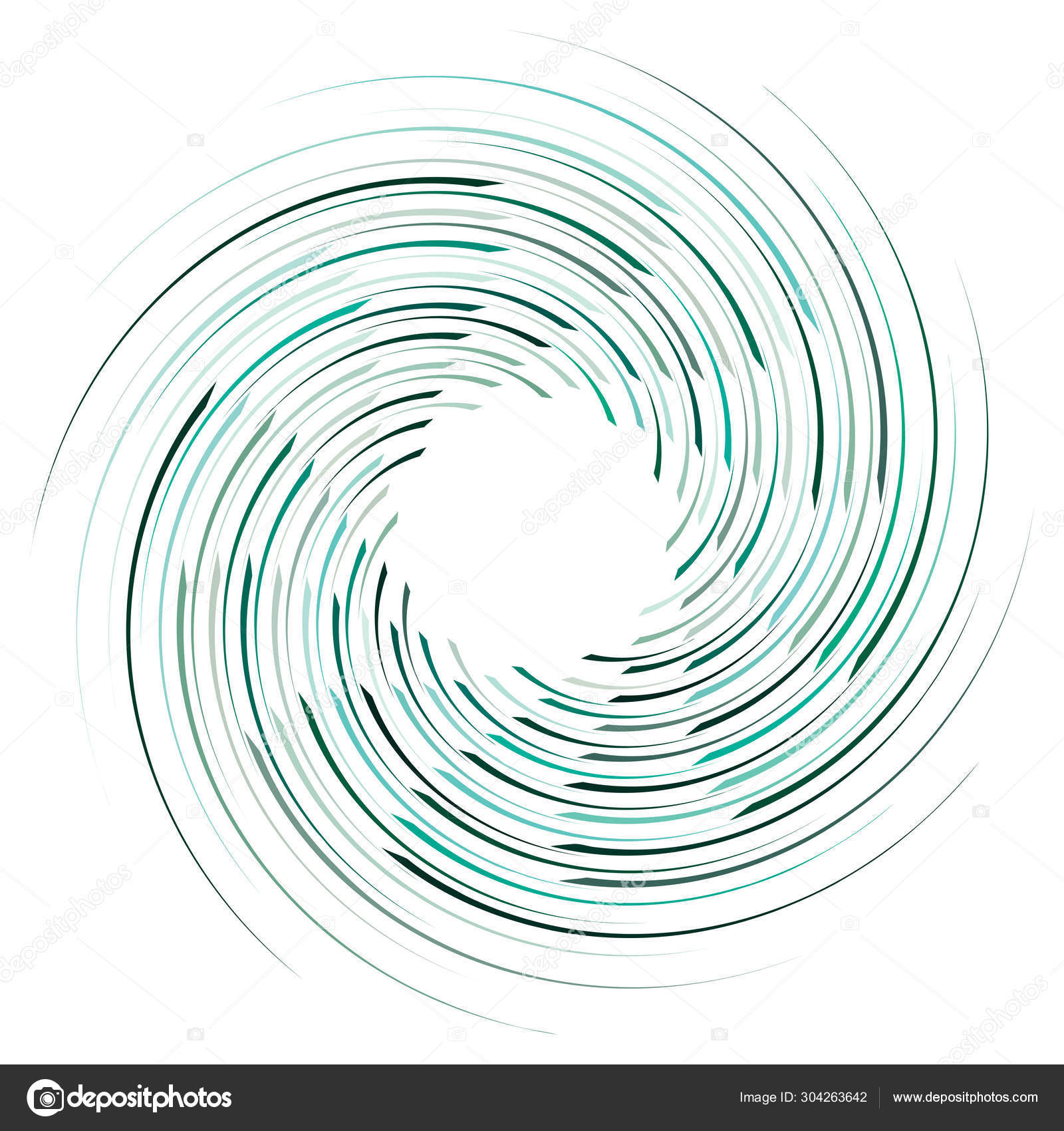 3D circular burst. Convex globe, sphere, orb distort. Inflate de Stock ...