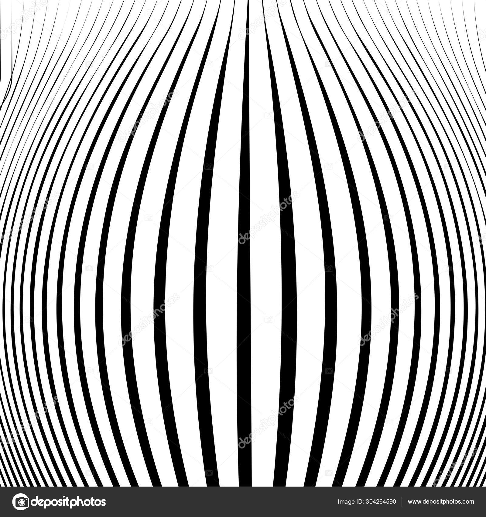 3D circular burst. Convex globe, sphere, orb distort. Inflate de Stock ...