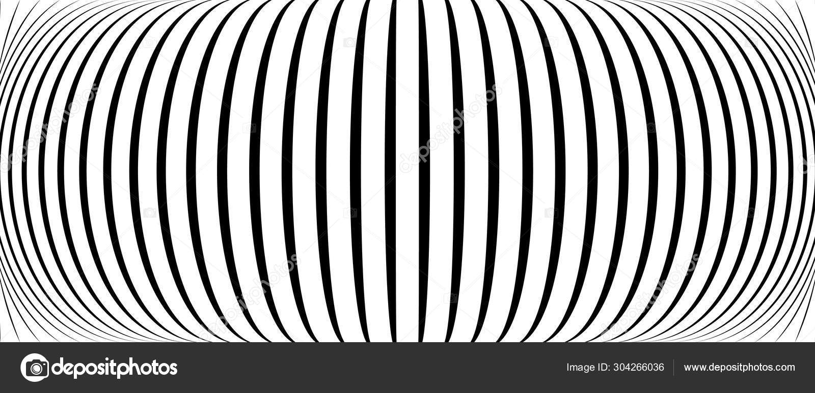 3D circular burst. Convex globe, sphere, orb distort. Inflate de Stock ...