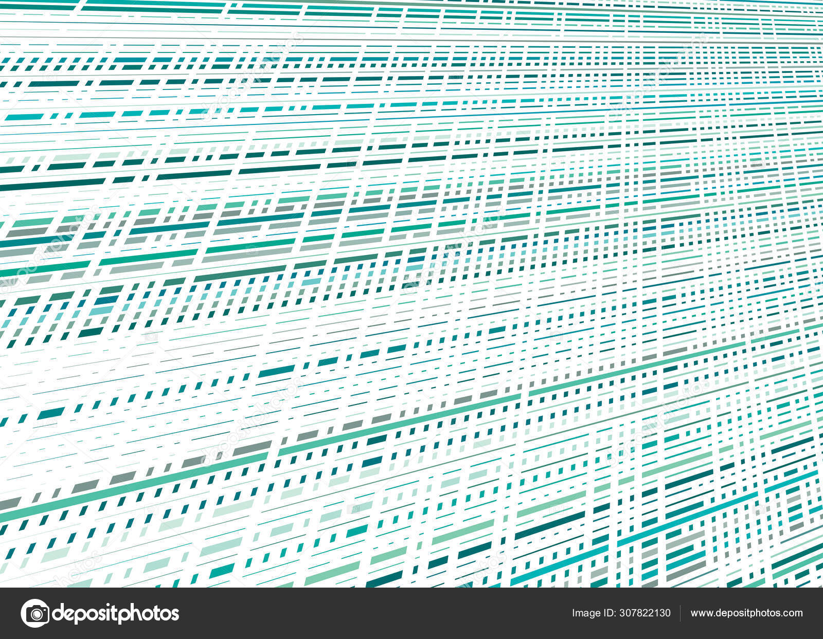 Grid, mesh with intermittent, dashed lines. Intersecting dynamic Stock ...