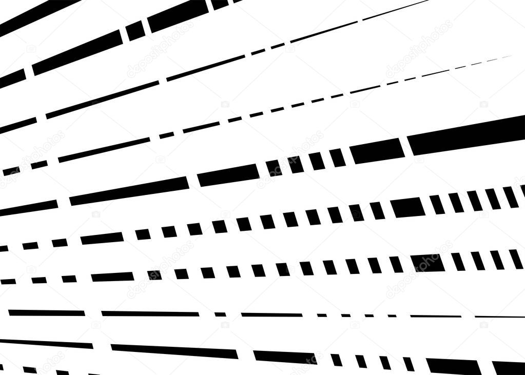 Rejilla, malla con líneas intermitentes y rayadas. Intersección ...