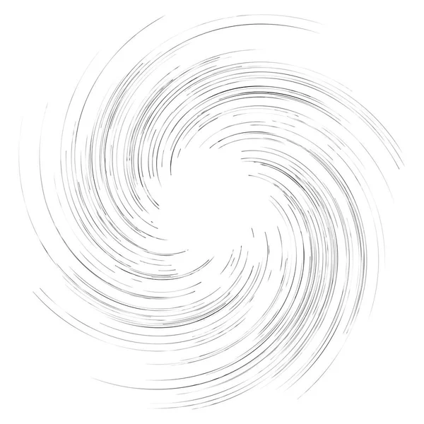 Detailed Twirl Spiral Element Whirlpool Whirligig Effect Circular ...