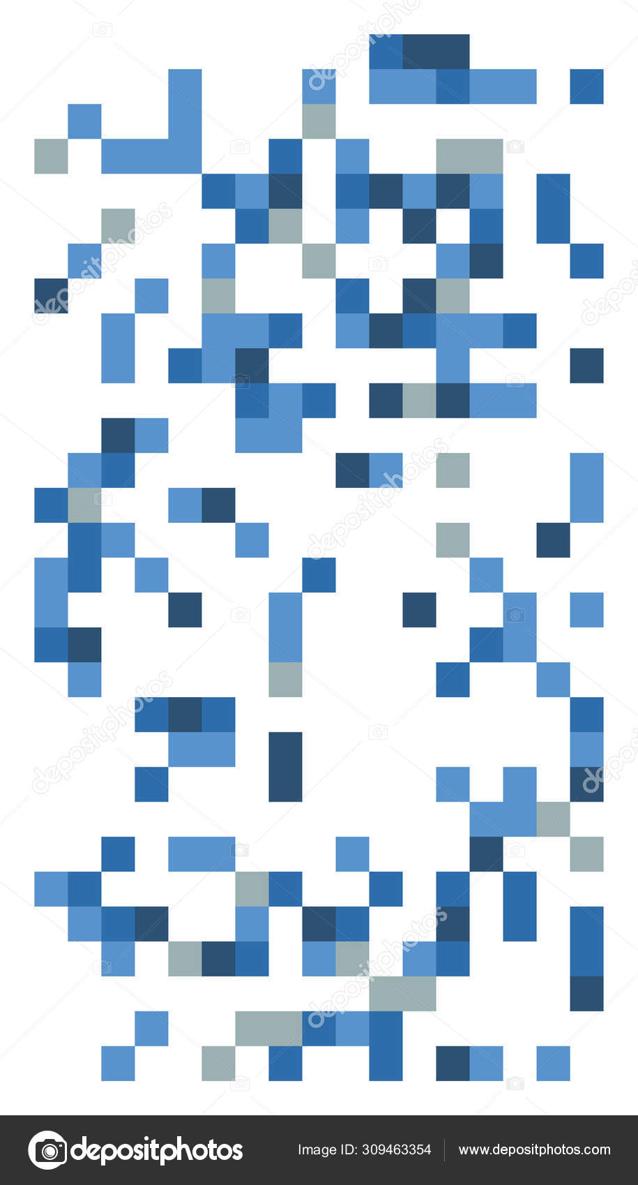 Squares pixelated, block pixels random mosaic pattern / backgrou Stock ...