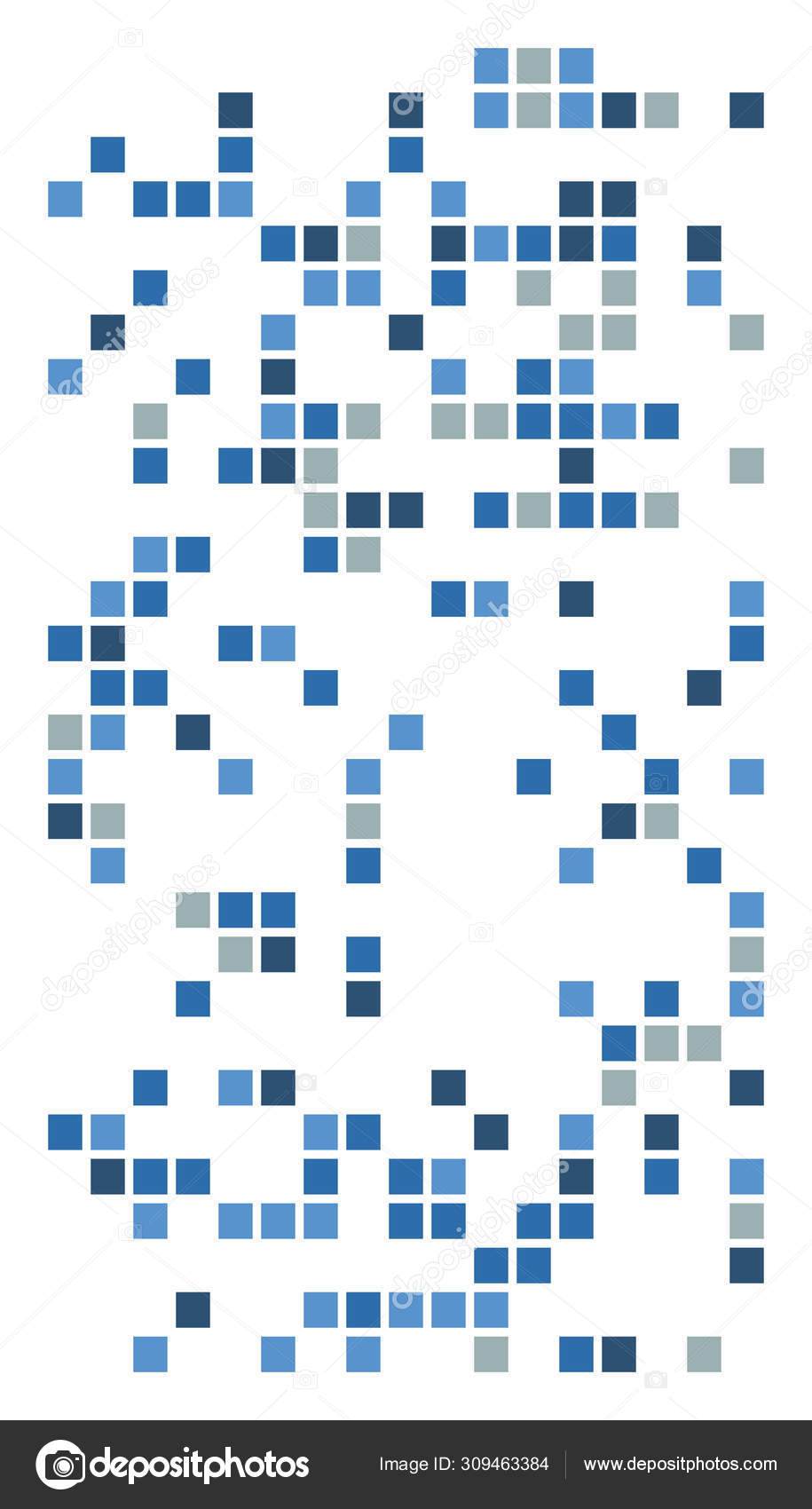 Squares pixelated, block pixels random mosaic pattern / backgrou Stock ...