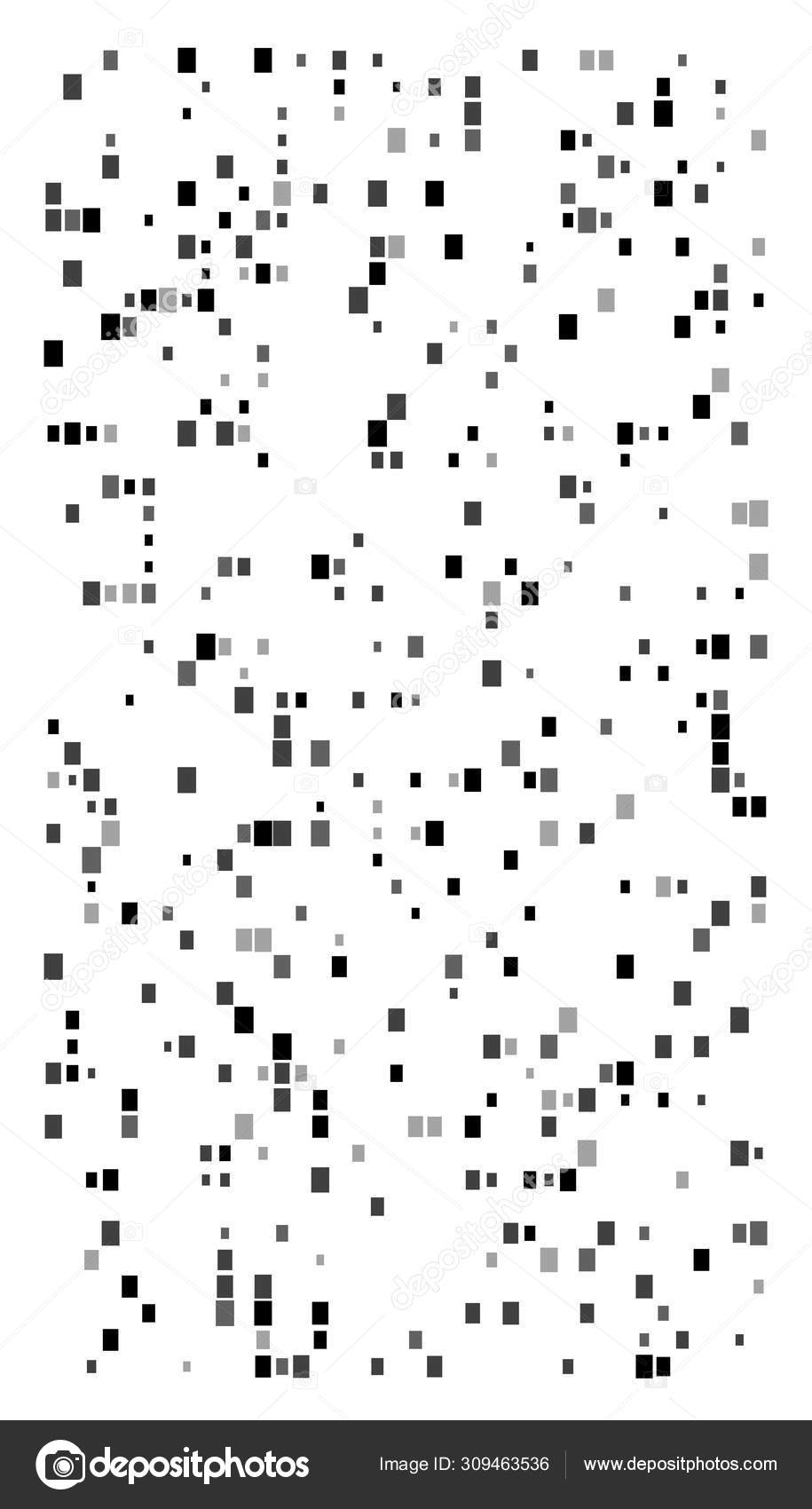 Squares pixelated, block pixels random mosaic pattern / backgrou Stock ...