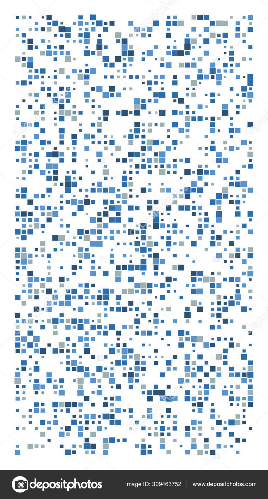 Squares pixelated, block pixels random mosaic pattern / backgrou Stock ...