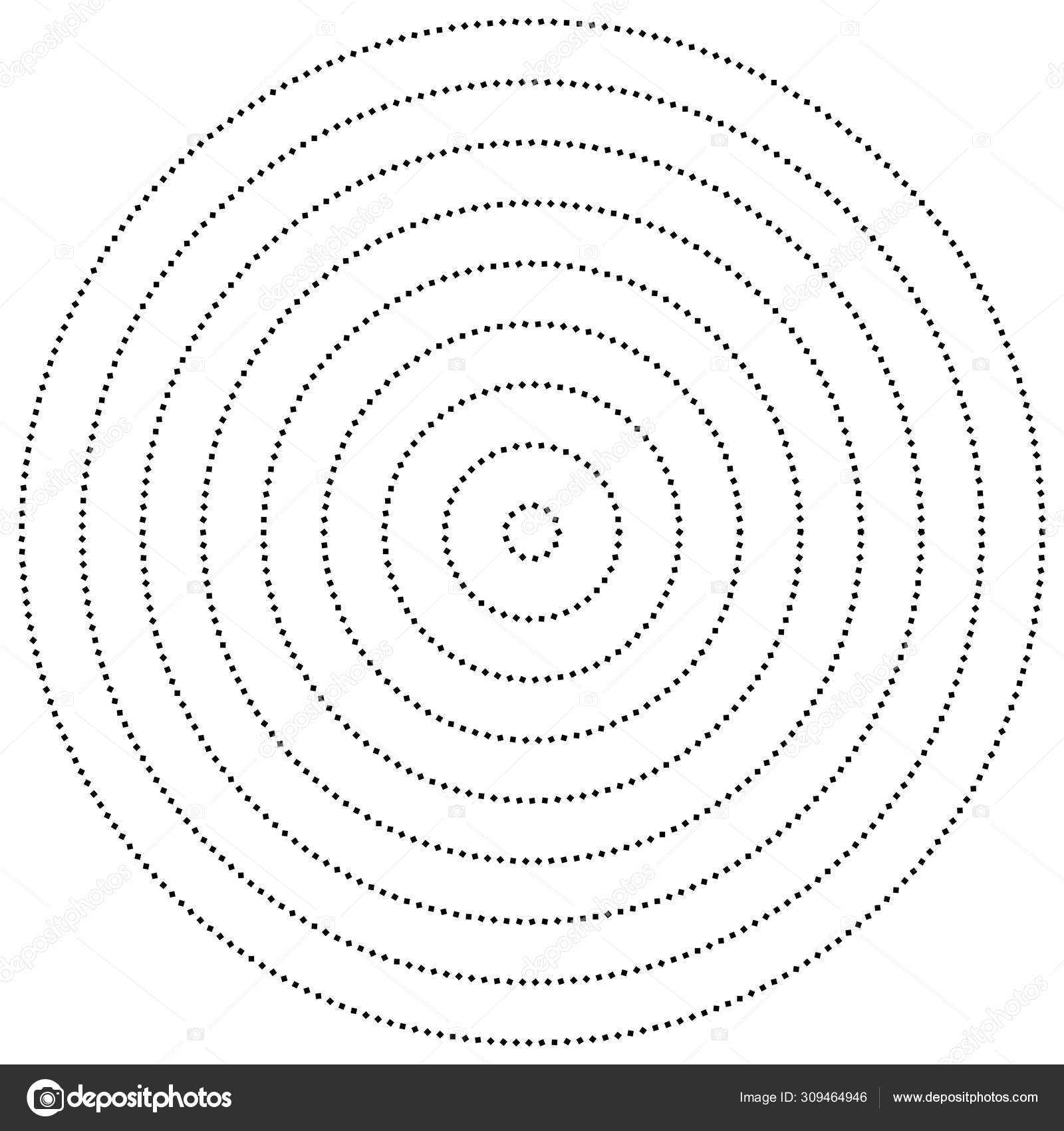 Semi Abstract Circle S Design