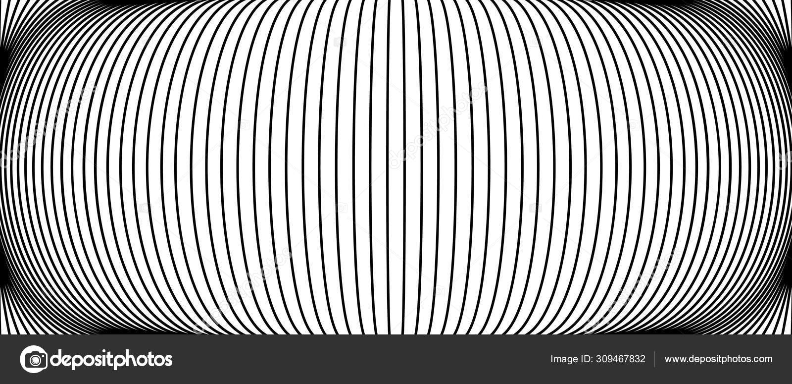 3D circular burst. Convex globe, sphere, orb distort. Inflate de Stock ...