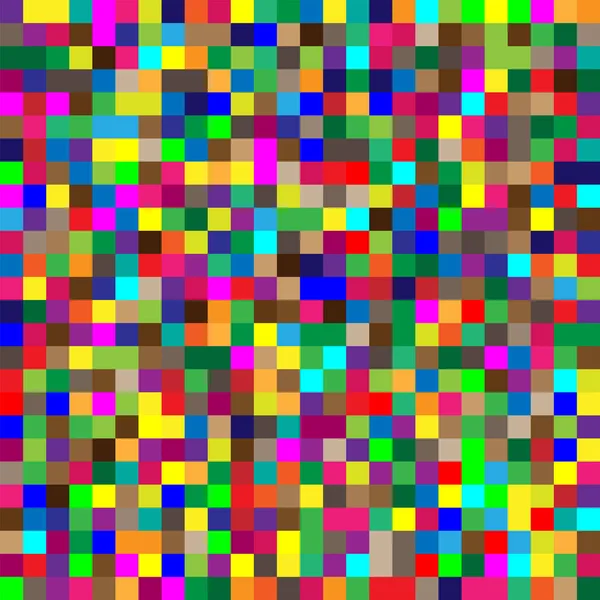 Seamless random squares, mosaic tiles pixelated, pixels colorful Stock ...