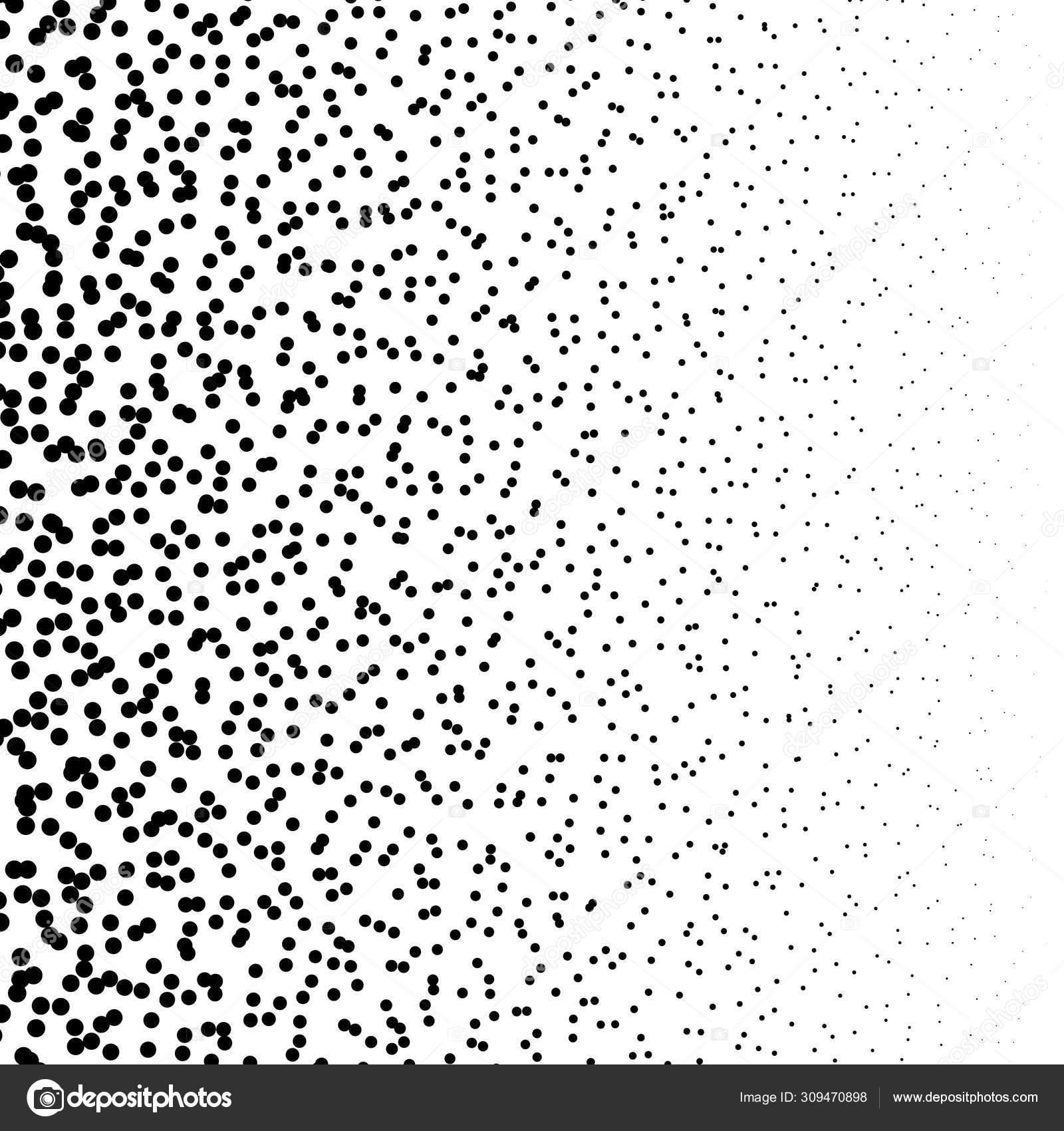 Random dots, random circles pattern, background. Noise halftone. Stock ...