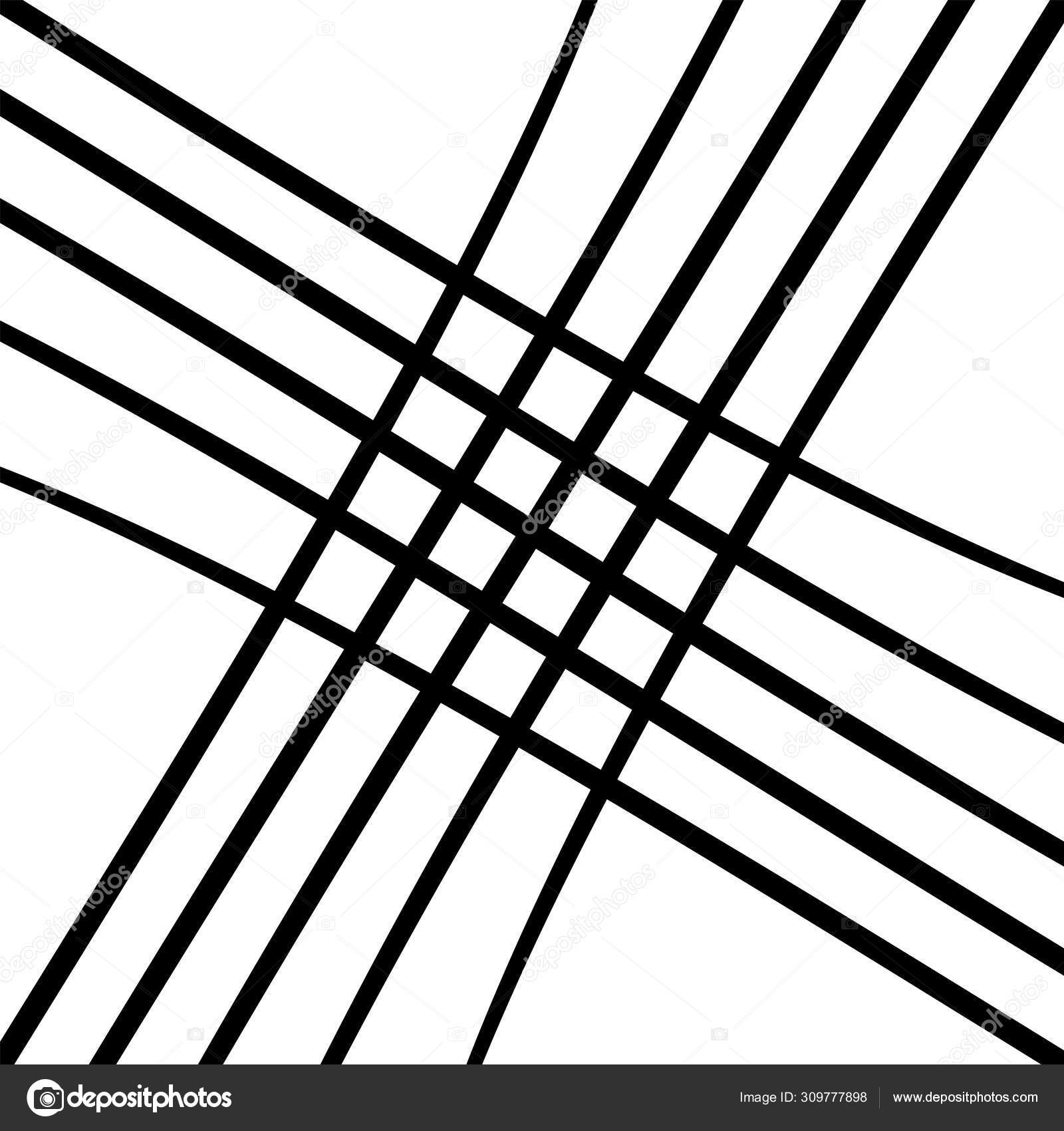 Stretch grid, mesh. Waving, wavy intersect lines. Interlock, tan Stock ...