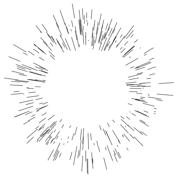 Radial / radiating lines burst, explosion, blast effect Stock Vector ...