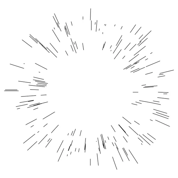 Radial / radiating lines burst, explosion, blast effect Stock Vector ...