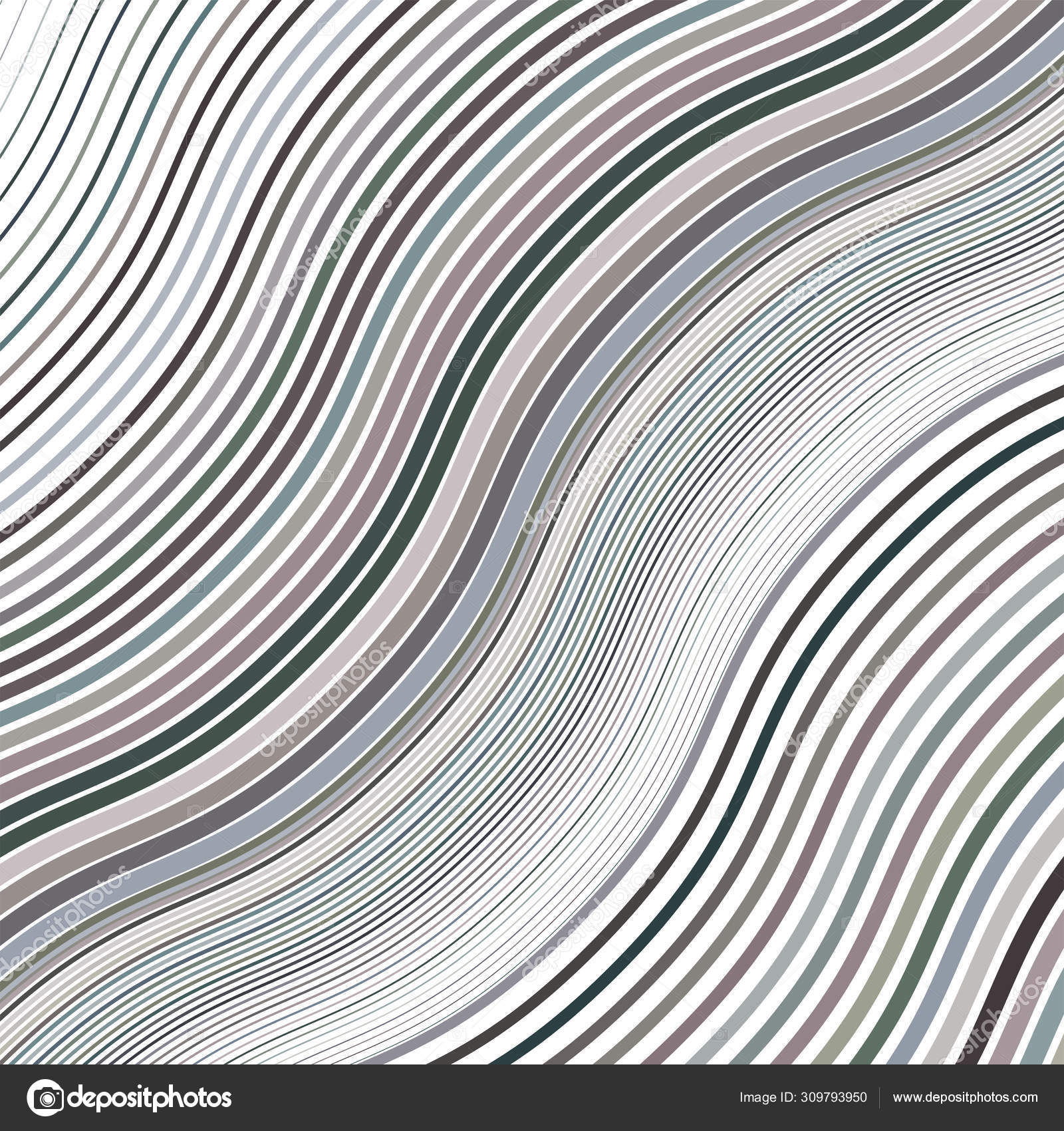 Texture, pattern with wavy, waving grid, mesh of lines. Billowy, Stock ...