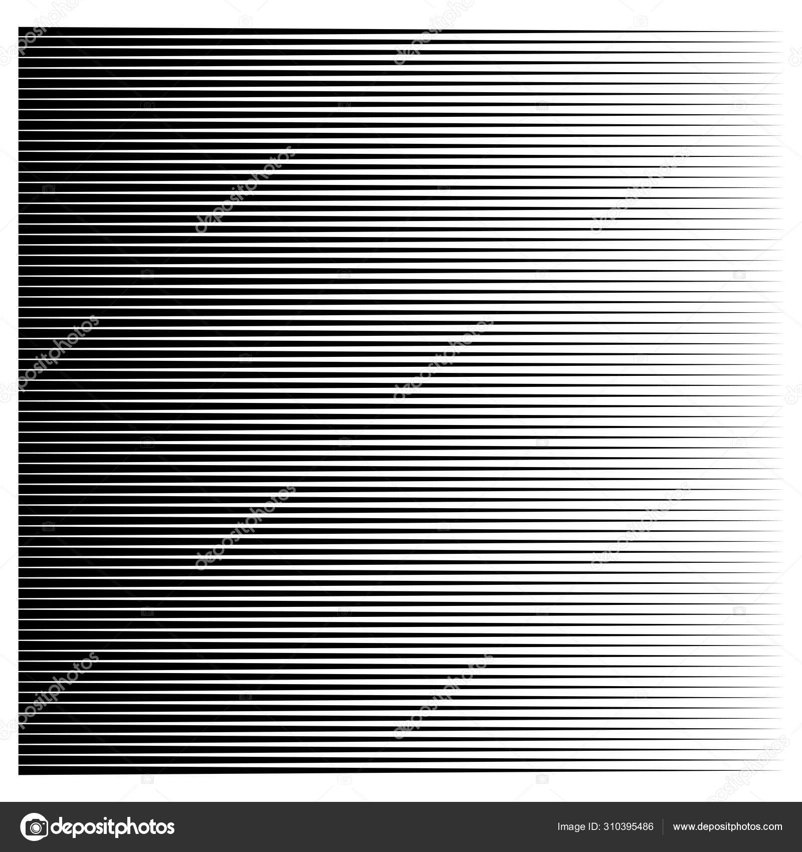Horizontal lines, stripes geometric pattern. Straight parallel s Stock ...
