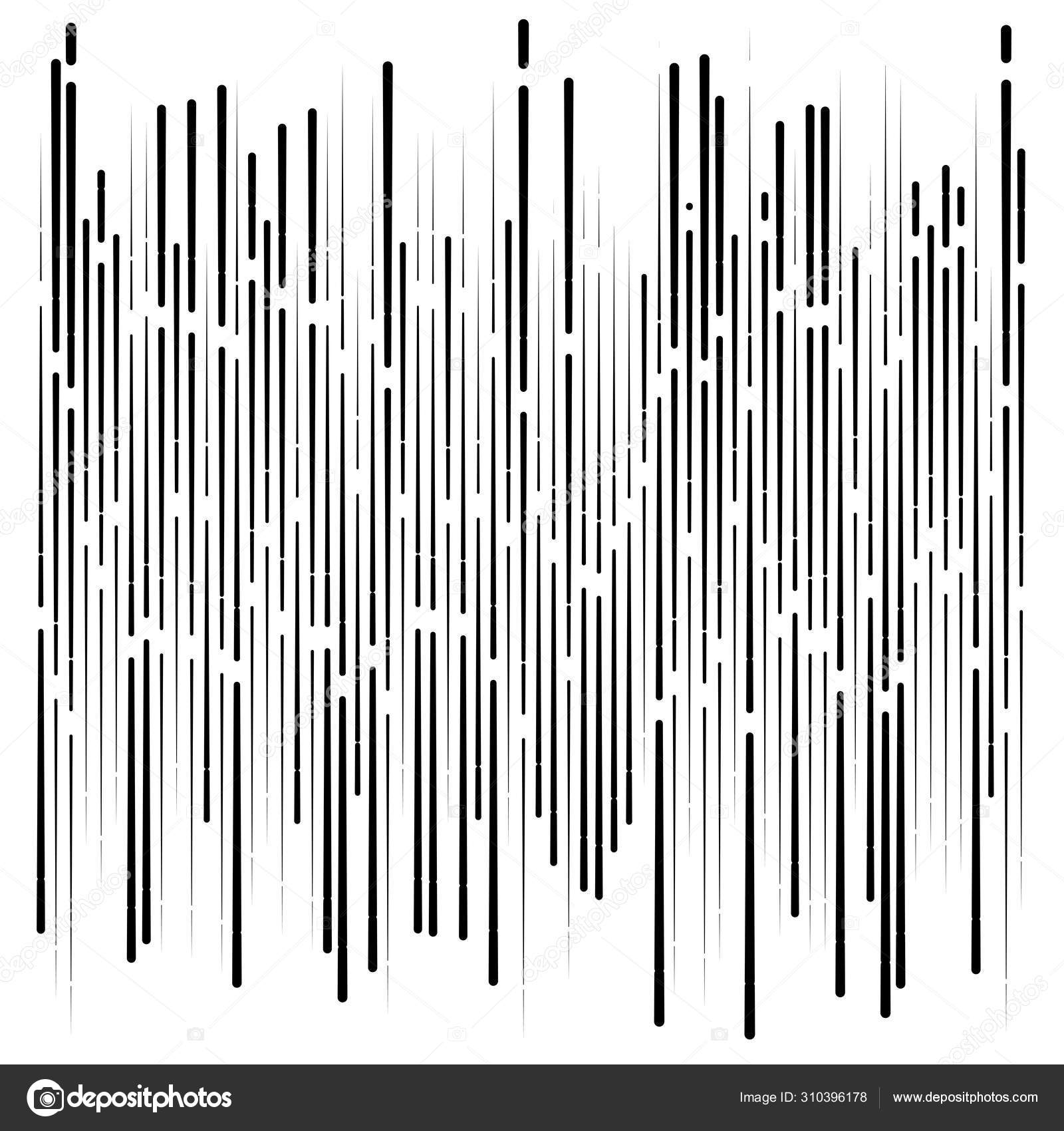 Random segmented lines pattern. dynamic dashed, irregular stripe Stock ...