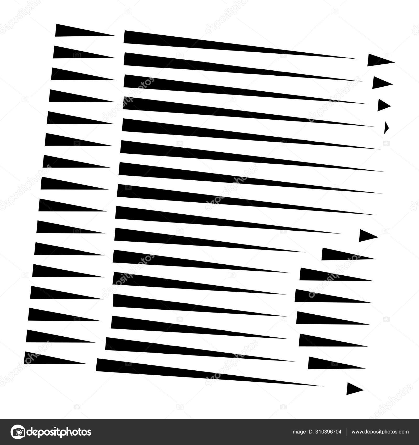 Dynamic dashed, segmented lines pattern. irregular stripes. stra Stock ...