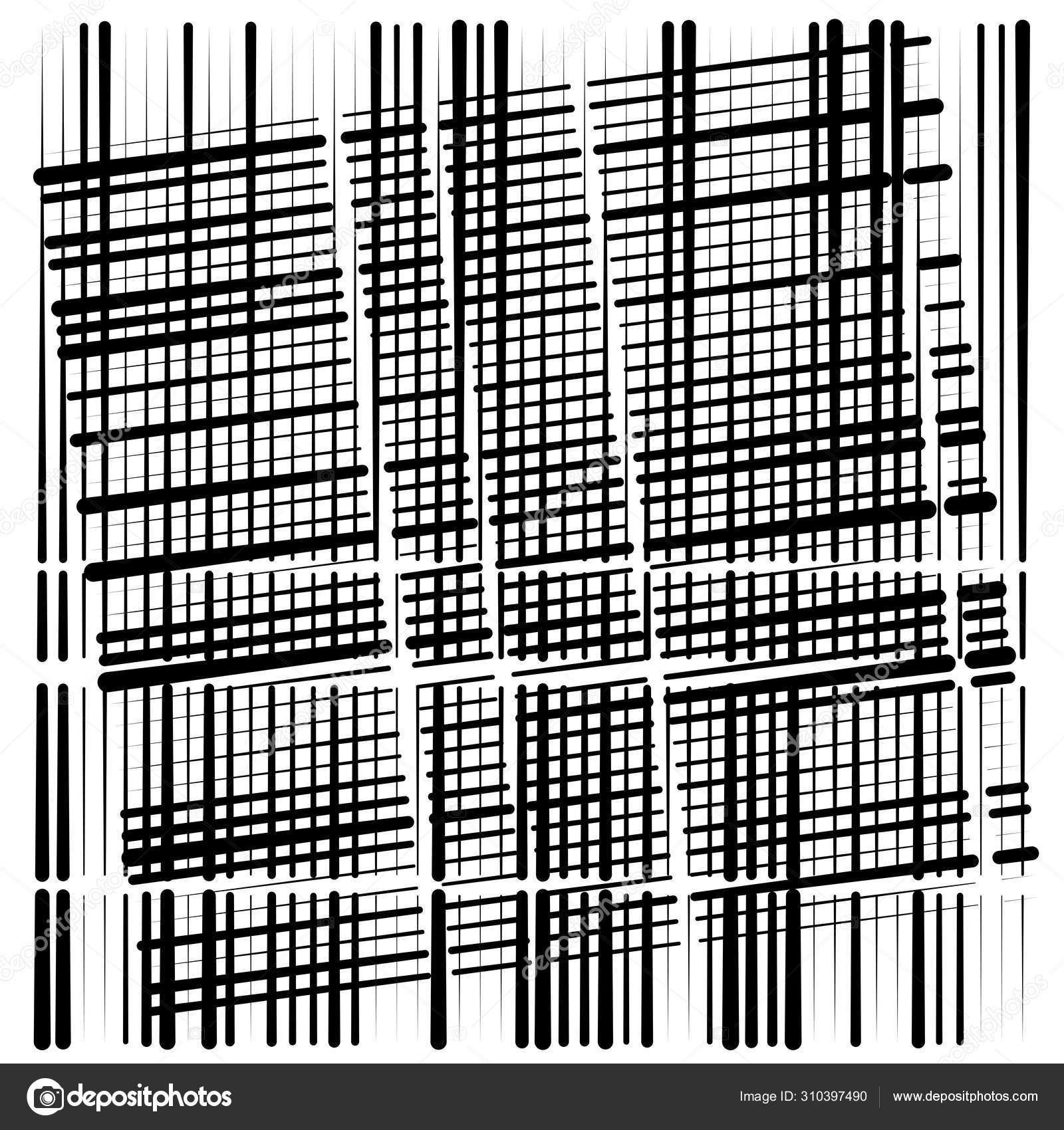 Random grid, mesh pattern. grating, trellis texture. intermitten Stock ...