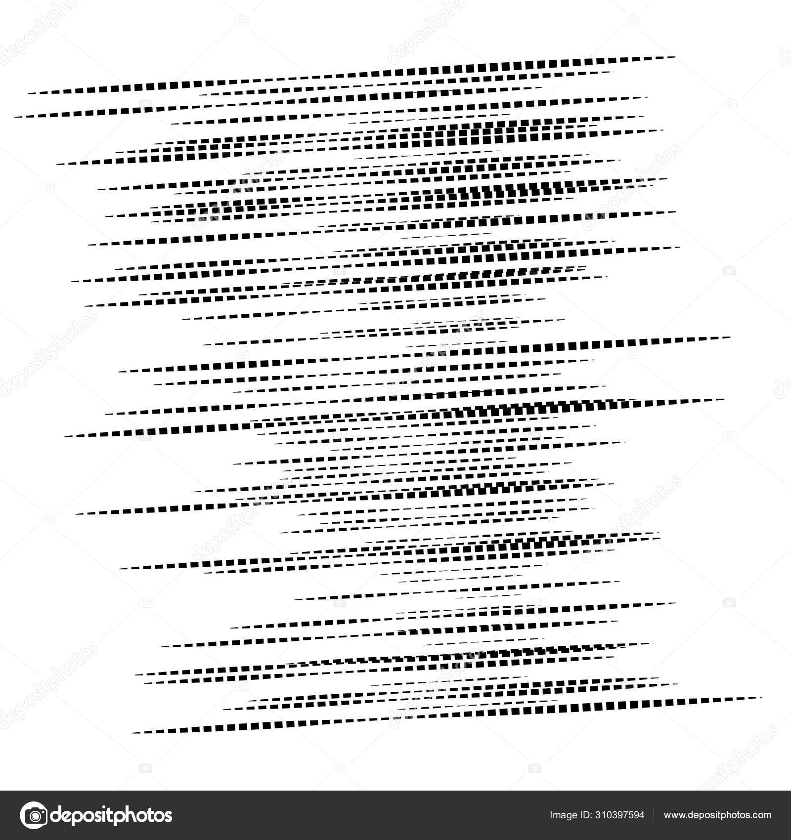 Dashed irregular lines. segment horizontal stripes / lines. stra Stock ...