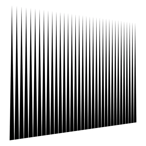 Vertical lines in columns. Perspective parallel stripes. 3d line Stock ...