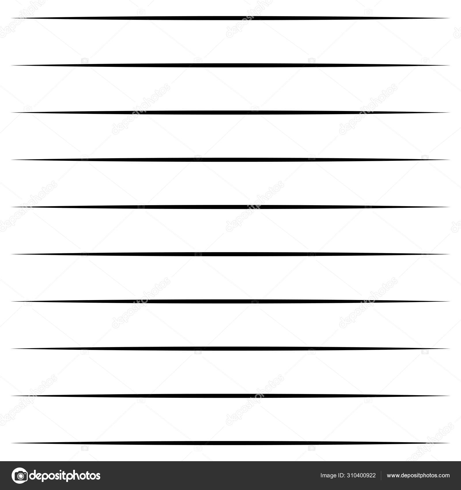 Horizontal lines geometric element. Straight parallel lines, str Stock ...