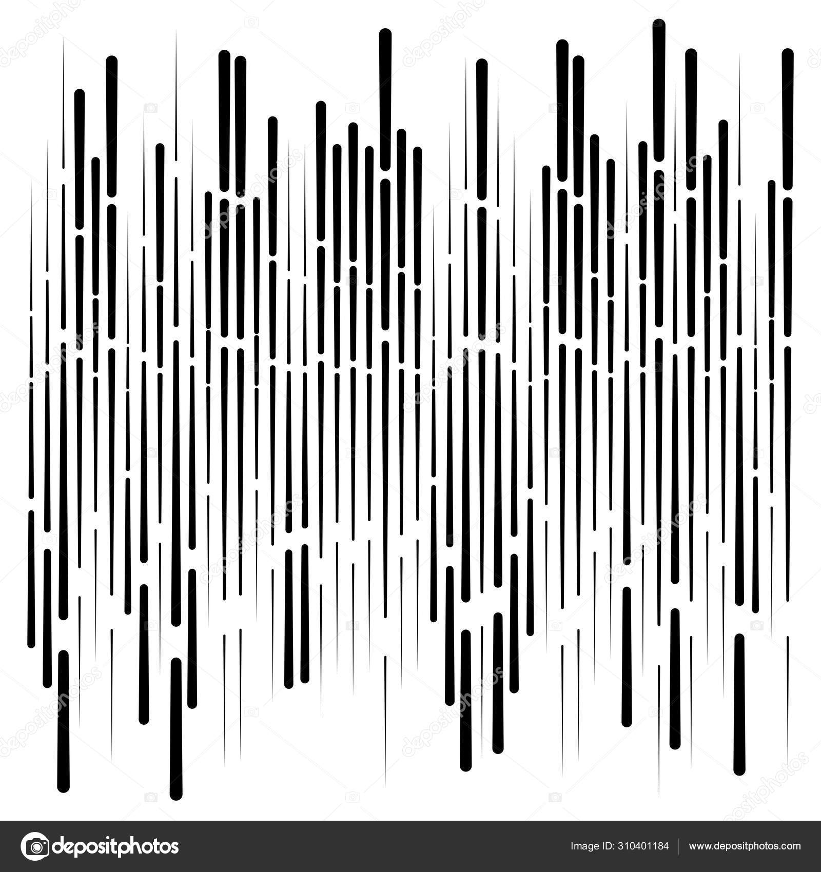 Dashed dynamic lines, stripes pattern. random, irregular intermi Stock ...