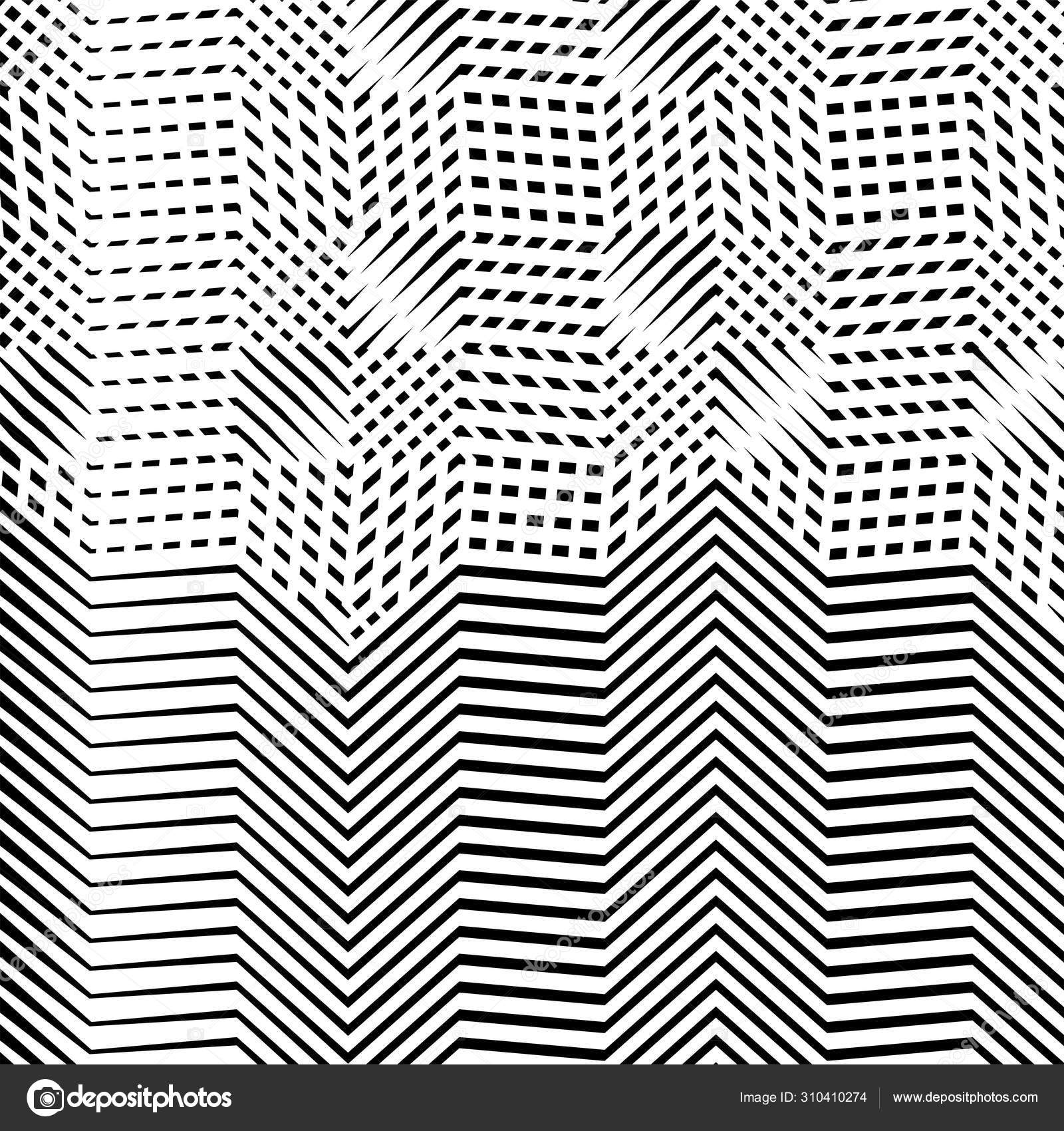 Interlace Interlocking Lines Curve Flex Intersecting Lines Gr Stock