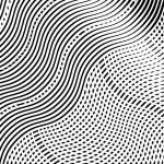 Interlace, interlocking lines. Curve, flex intersecting lines gr Stock ...