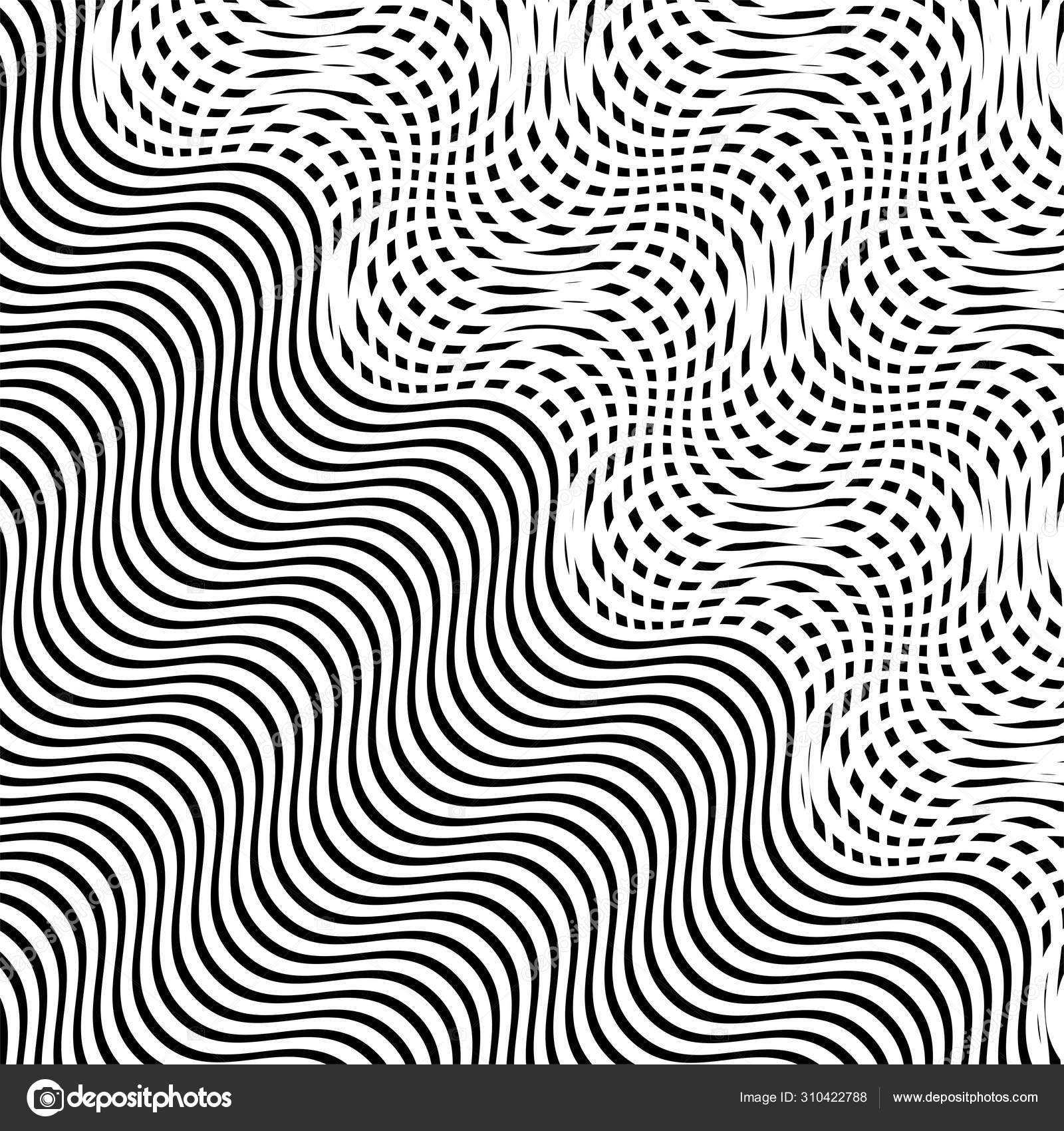 Interlace, interlocking lines. Curve, flex intersecting lines gr Stock ...