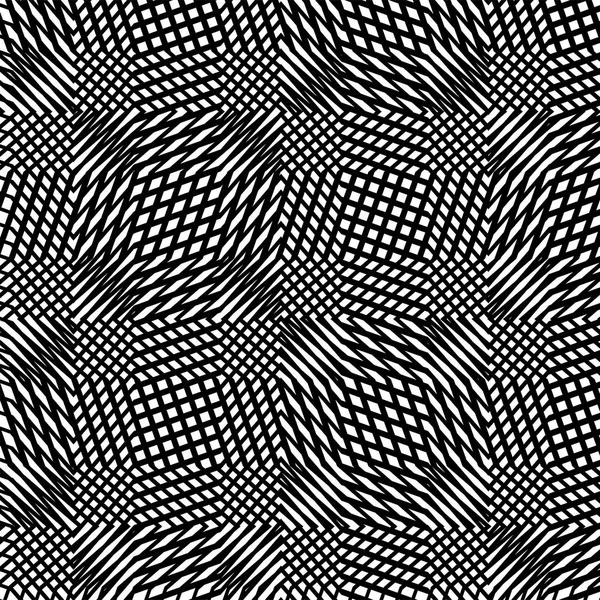 Warp, free-form reticular array, matrix of lines. Complex geome Stock ...