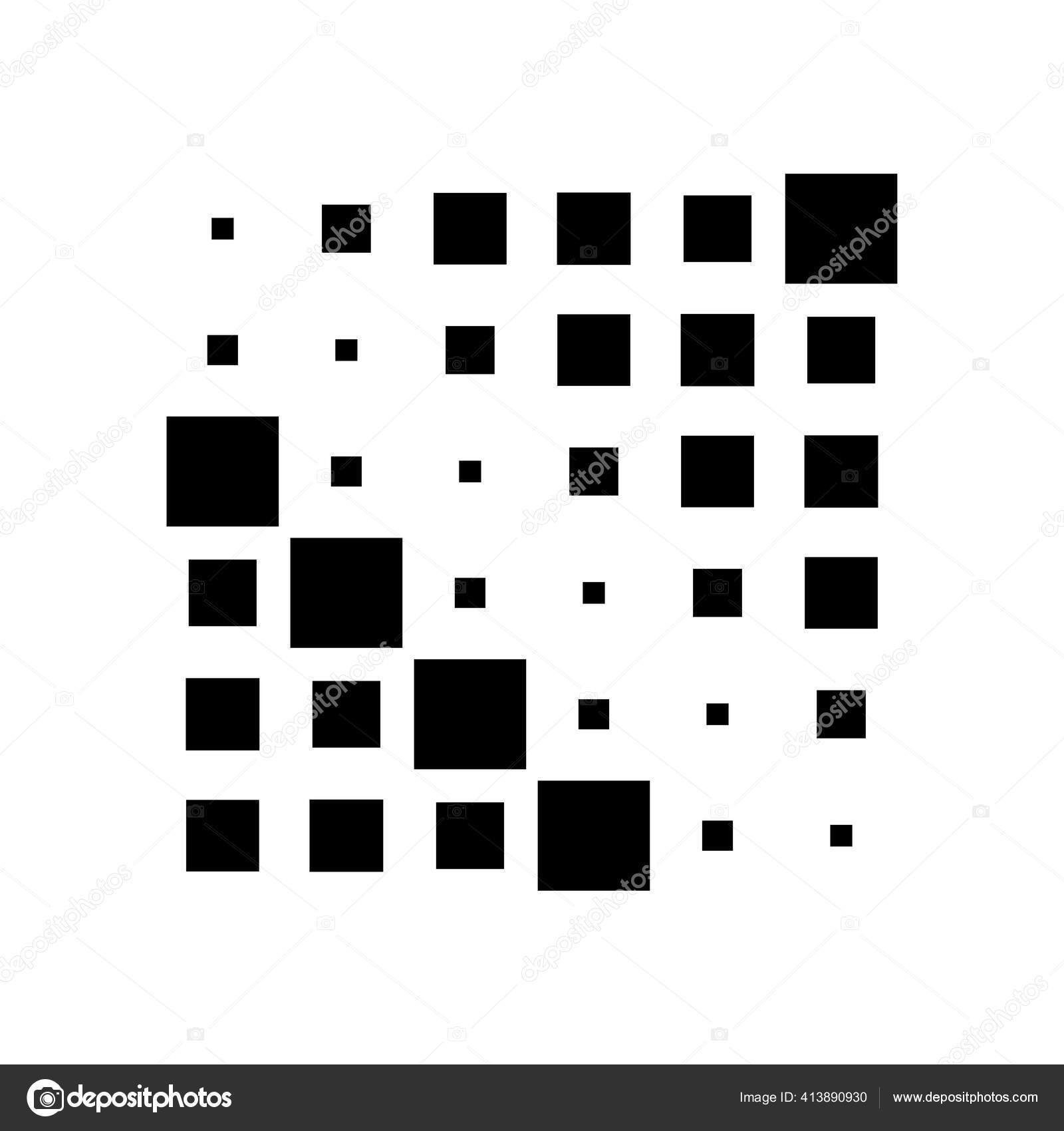 6X6 Cube Square Geometric Arrangement Square Illustration Stock Vector ...