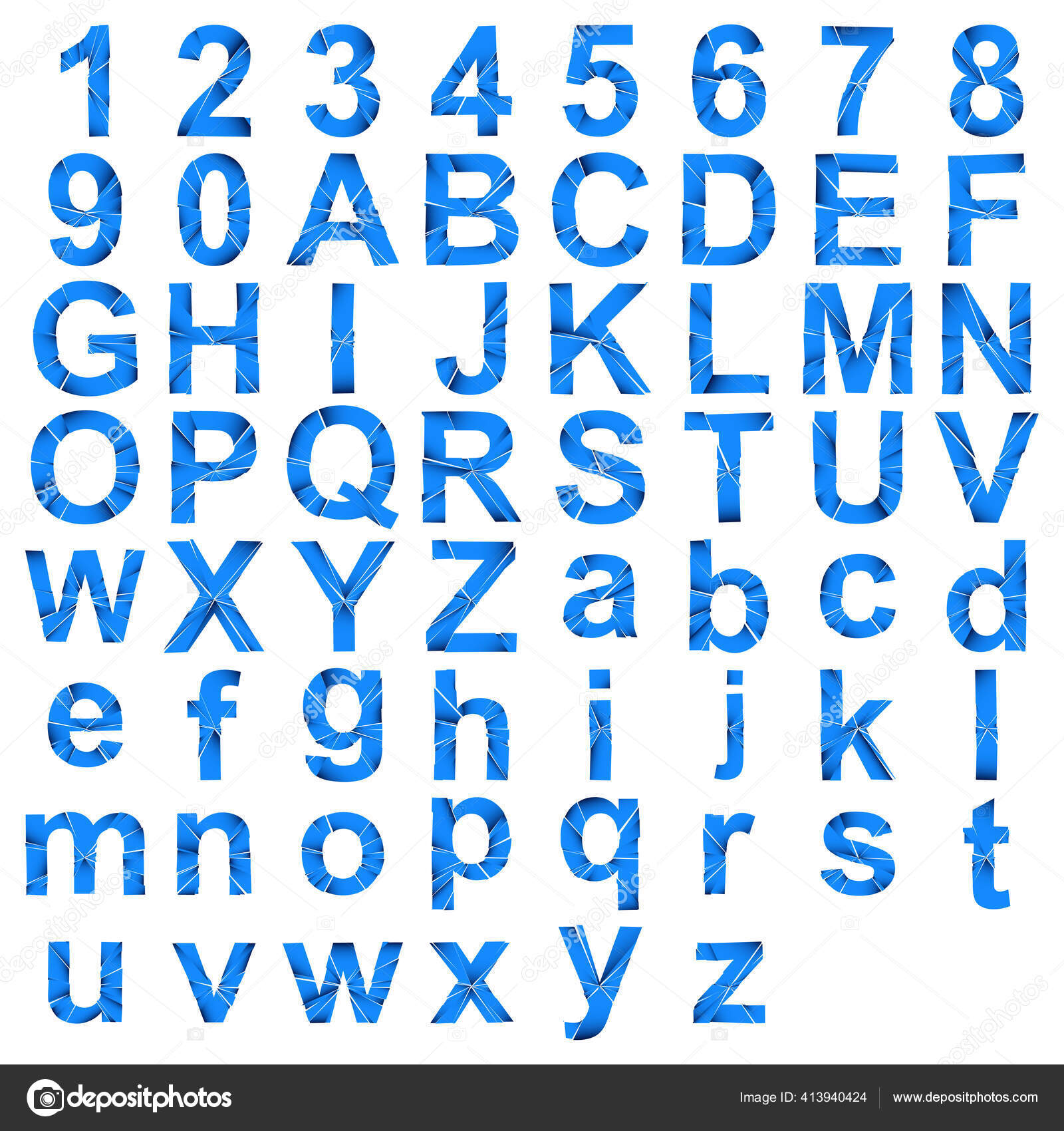 Alfabeto Inglês Completo Abc Letras Minúsculas Maiúsculas Com ...