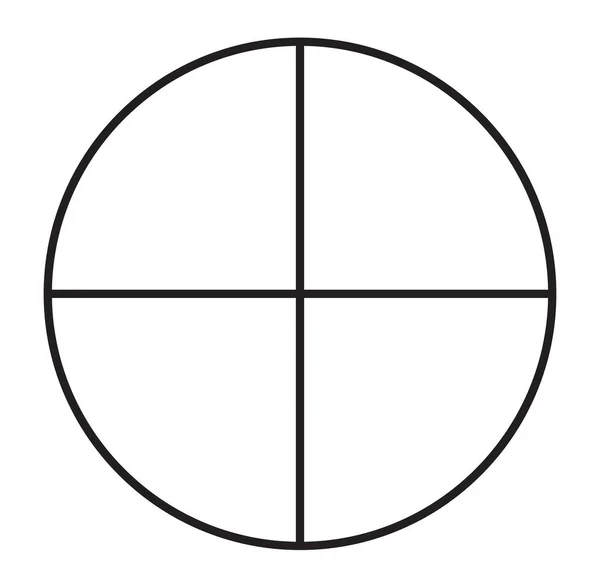 Circle Pie Chart Pie Diagram Icon Sections Simple Basic Infochart Stock ...