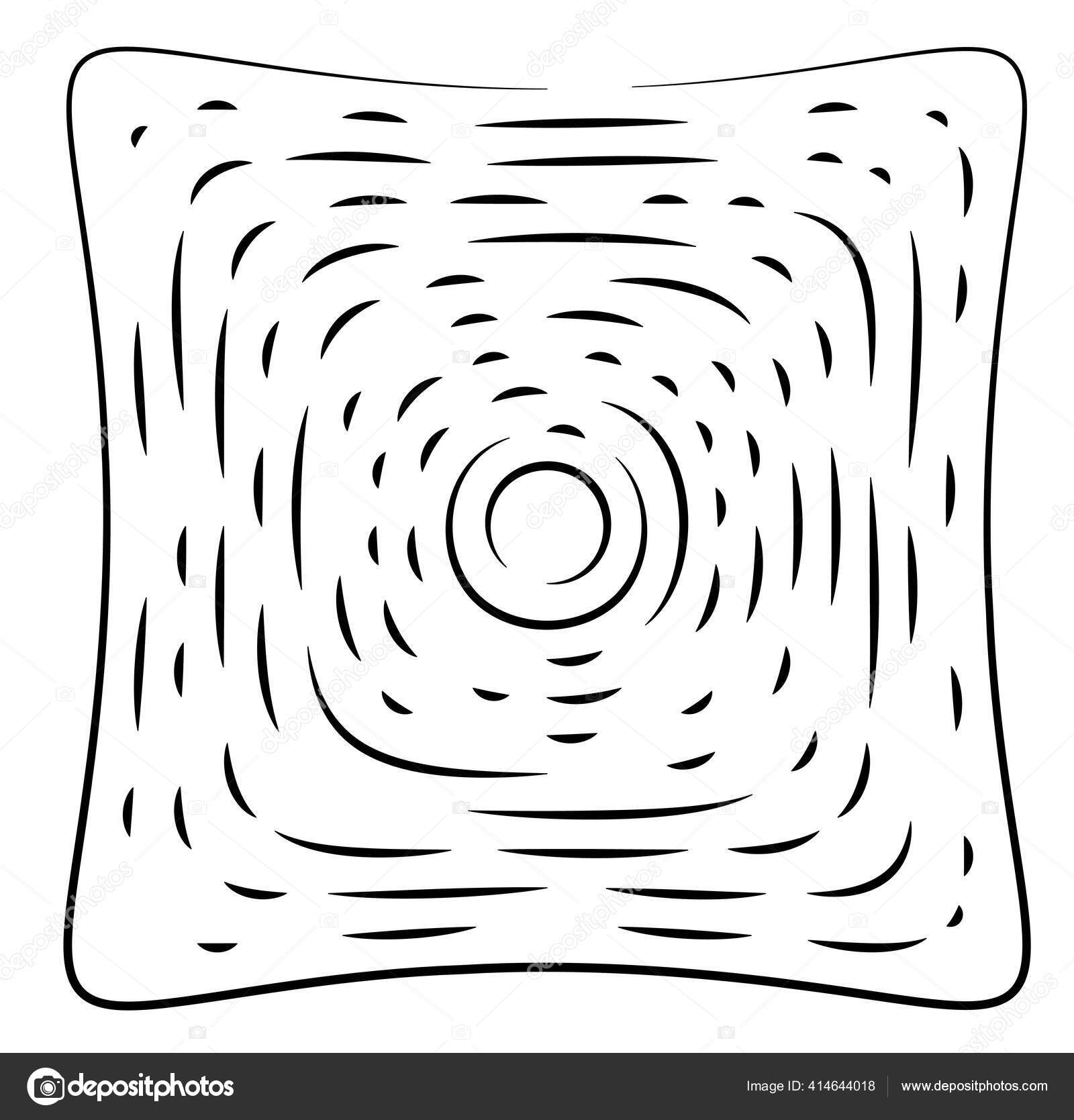 Squeeze Distortion Square Particle Element Abstract Geometric ...